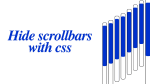 Hide scrollbars with css - Frontend Hack